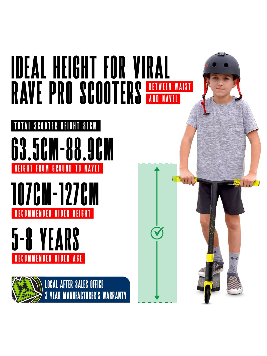 MADD GEAR VIRAL RAVE SCOOTER NEON – Mozzi