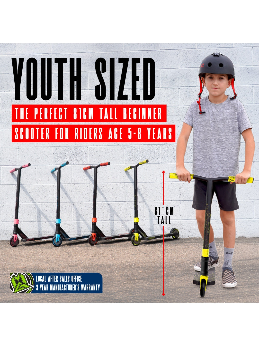 MADD GEAR VIRAL RAVE SCOOTER NEON – Mozzi