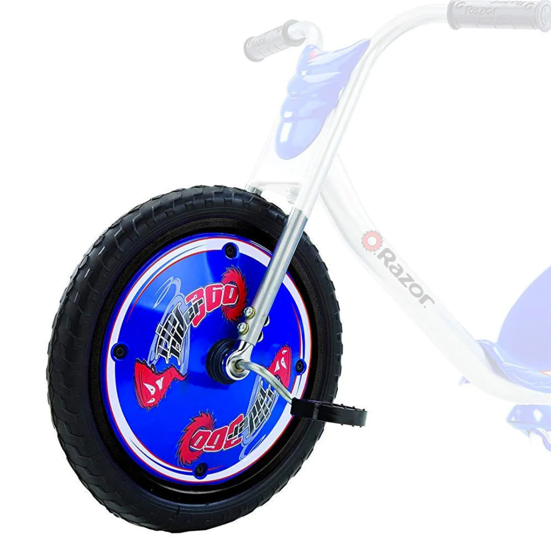 RAZOR Riprider FRONT WHEEL W/PEDAL & CRANKS - BLUE – Mozzi